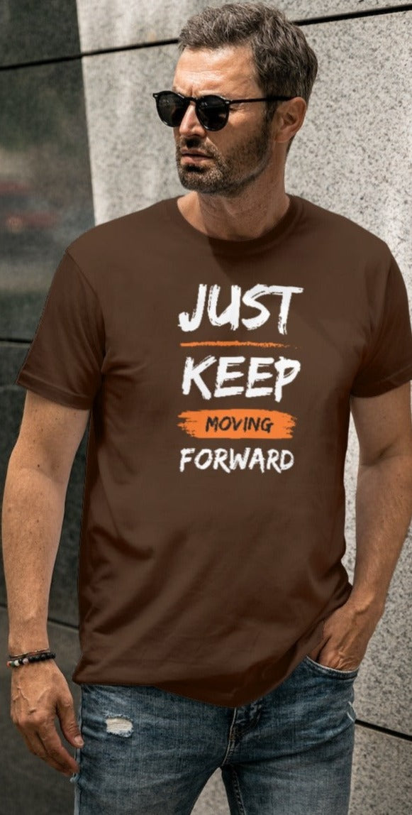 Keep Moving T-Shirt: Stay Motivated - Indipeepal – INDIPEEPAL